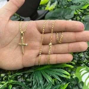 Prime Jewelry 269 | Jewelry | Cross Pendant Necklace Cuban Chain Gifts ...